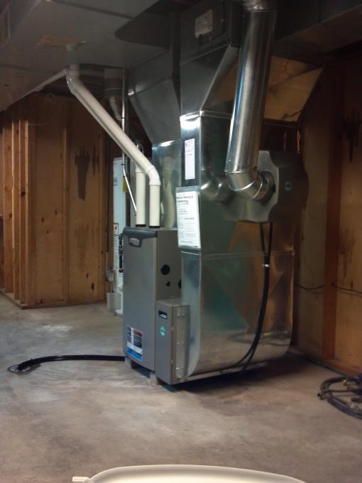 How to Measure and Make Transitions between New Furnace and Old Plenum